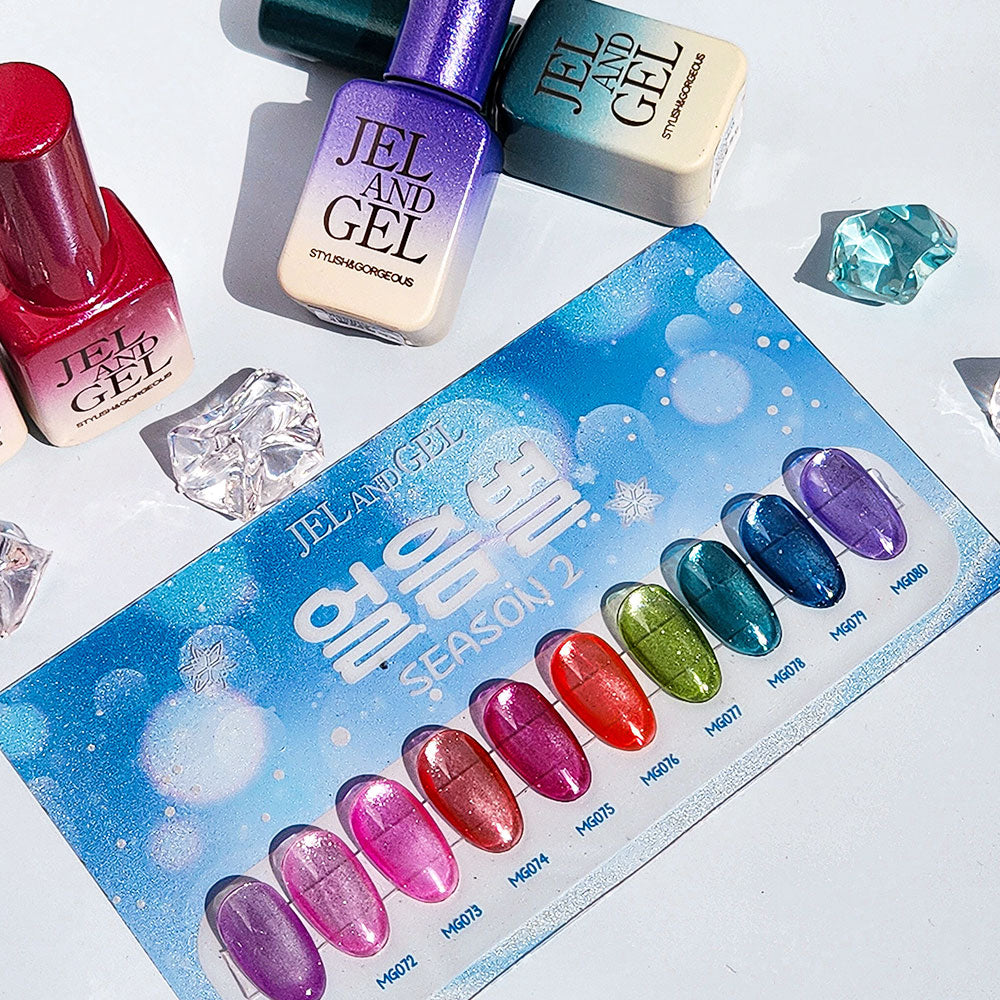 JEL and GEL - Ice Star Season 2 ㅣ Korean Nail Polish – HEMA, HPMA & TPO ...