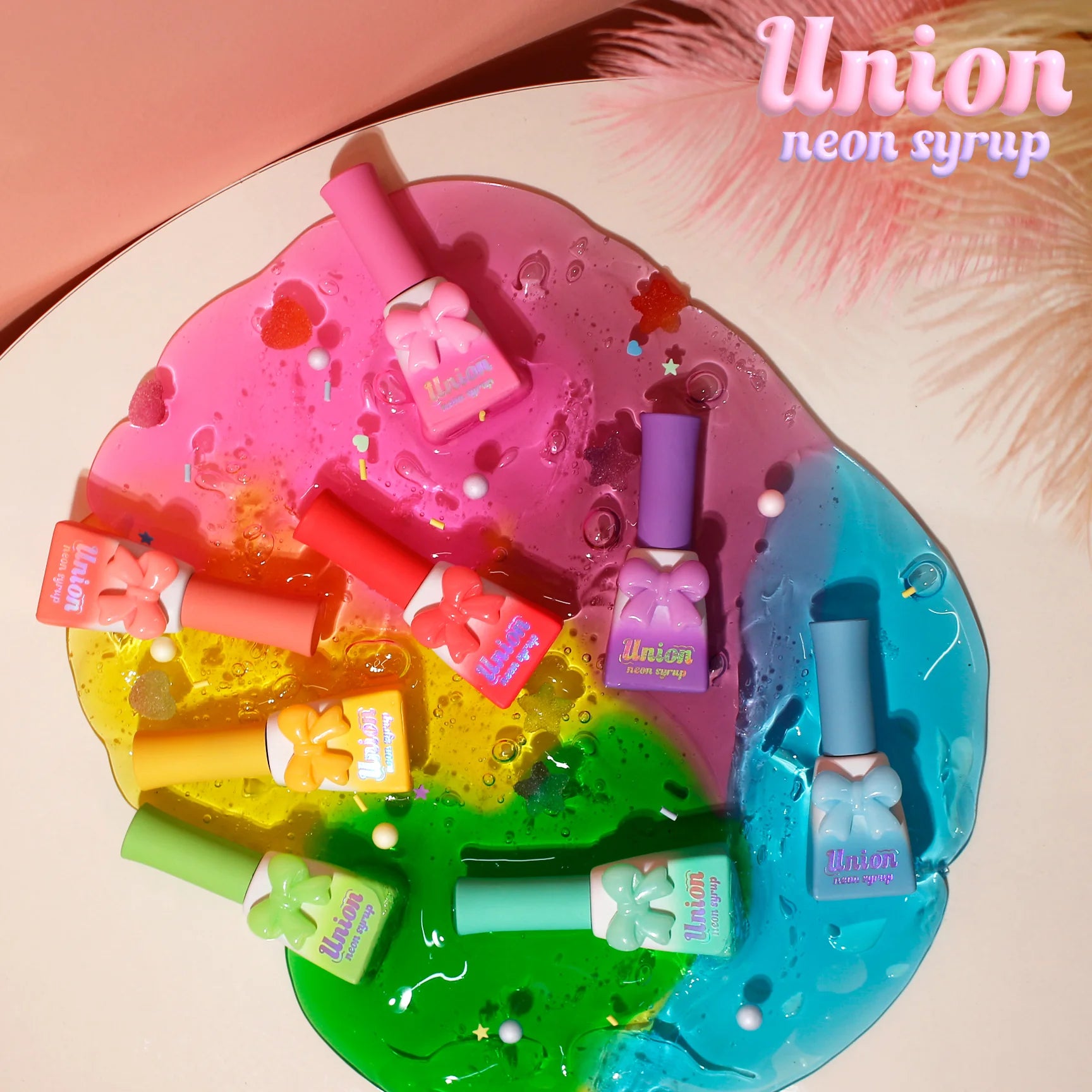 Premium Korean Gel/Korea Gel/Korean Nail Supply Sweet Candy- Union Neon ...