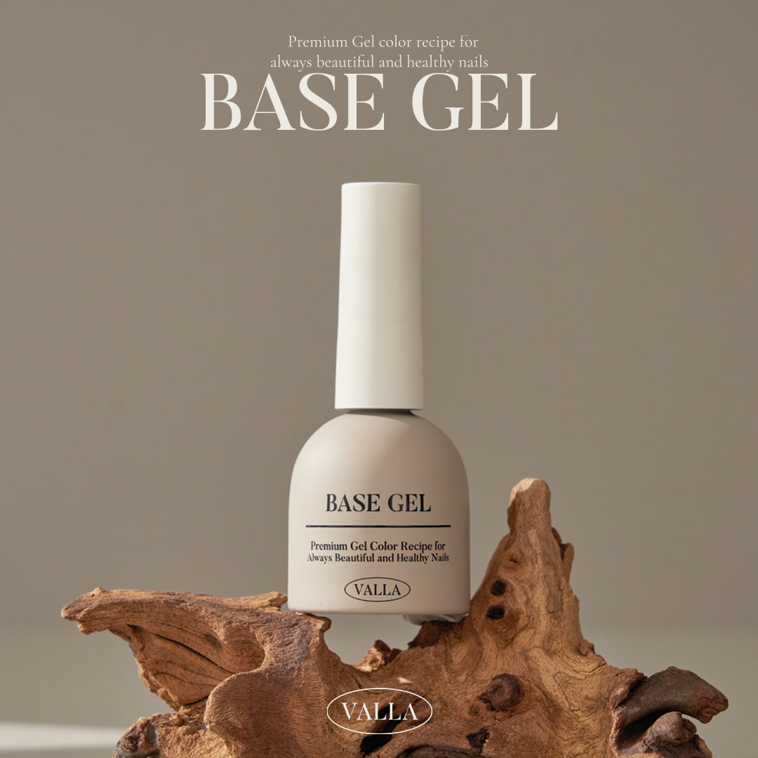VALLA- Basic Series Base Gel l Korean Nail Polish – HEMA, HPMA & TPO ...