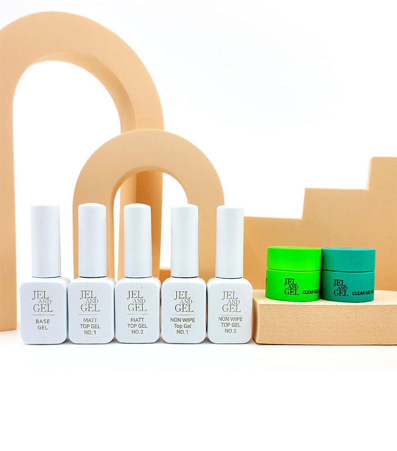 Jel and Gel- Basic Gel 3 Types ㅣ Korean Nail Polish – HEMA, HPMA & TPO ...